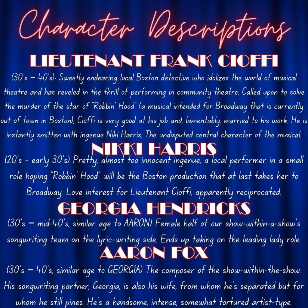 Audition Information for Curtains! – Broadway RFD